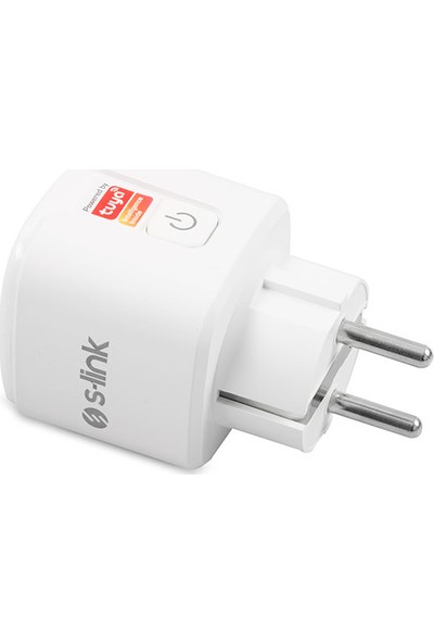 S-Link Swapp Sl-02 10 Amper Akıllı Priz Wifi Tuya Destekli S-Link Swapp Sl-02 10 Amper Akıllı Priz Wifi Tuya Destekli