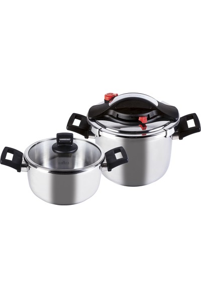 Karaca Vitola 4+6 Düdüklü Tencere Seti