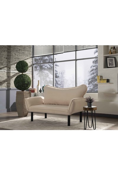 Pafu Chatto İkili Koltuk - Krem