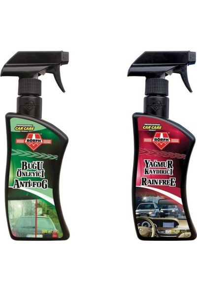 Börfh Buğu Önleyici 500ML + Yağmur Kaydırıcı 500ML