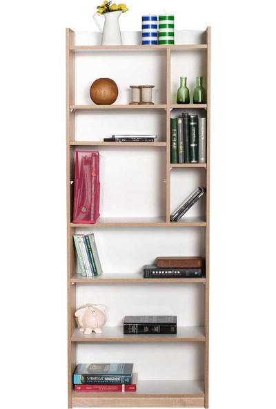 Adore Plus 10 Raflı Bölmeli Kitaplık