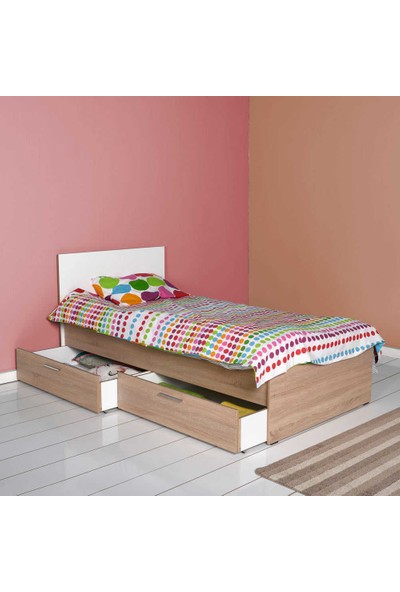Adore Plus Çekmeceli Tek Kişilik Karyola