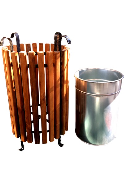 Ty Ahşap Çöp Kovası