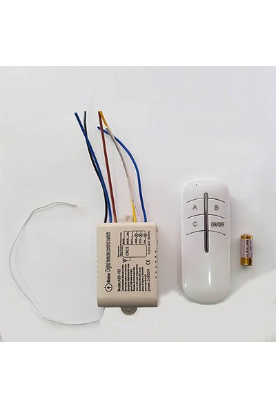 Mutlu Avize Kumandası 3 Kademeli