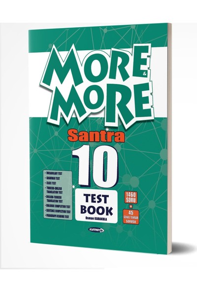 Kurmay Yayınları Elt More And More English 10 Santra Test Book