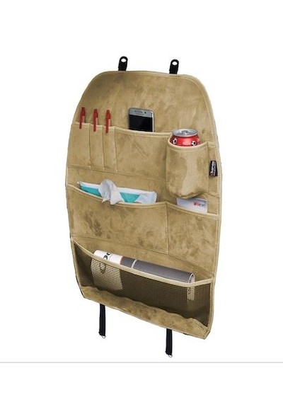 Armağan Araç Koltuk Arkası Kaliteli Kumaş Düzenleyici Organizer-Siyah Armağan Araç Koltuk Arkası Kaliteli Kumaş Düzenleyici Organizer-Siyah