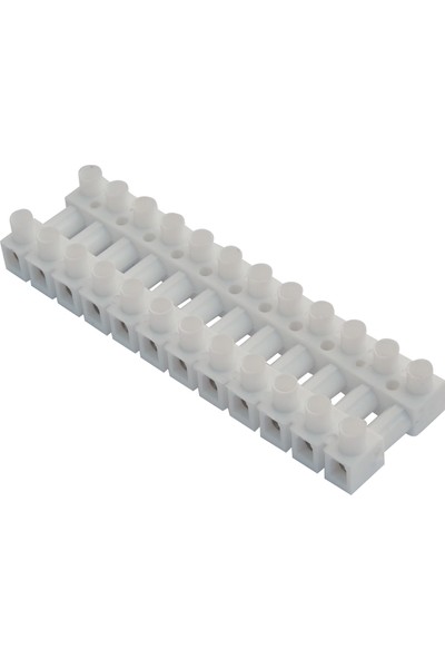 Solmazsan Soket Klemens Beyaz 12'li