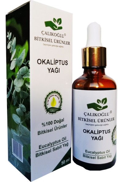 Çalıkoğlu Bitkisel Ürünler Organik Okaliptus Yağı 50 ml Çalıkoğlu Bitkisel Ürünler Organik Okaliptus Yağı 50 ml