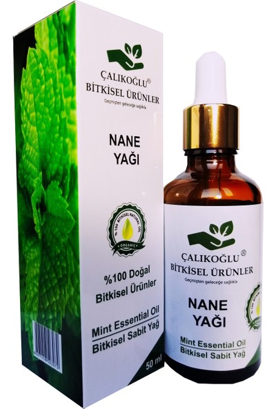Çalıkoğlu Bitkisel Ürünler Organik Nane Yağı 50 ml Çalıkoğlu Bitkisel Ürünler Organik Nane Yağı 50 ml