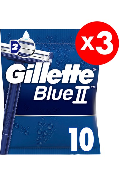 Gillette Blue2 30'lu Kullan At Tıraş Bıçağı Gillette Blue2 30'lu Kullan At Tıraş Bıçağı