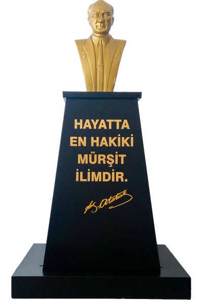 Panapole Atatürk Büstü Kaide Alt Tabla 70'lik Orta ve Lise Okul Modeli Panapole Atatürk Büstü Kaide Alt Tabla 70'lik Orta ve Lise Okul Modeli
