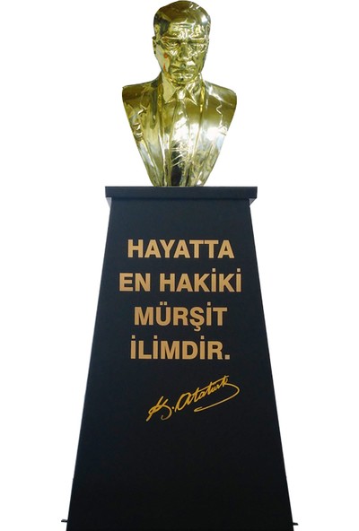 Panapole Atatürk Büstü ve Kaidesi Takım Prinç 100'lük Orta ve Lise Okul Modeli Panapole Atatürk Büstü ve Kaidesi Takım Prinç 100'lük Orta ve Lise Okul Modeli