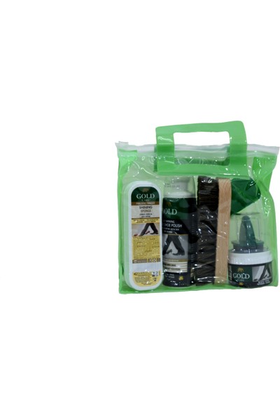 Gold Care Ayakkabı Boyası Set Siyah