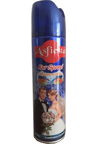 Sincap Leke Bırakmayan Yılbaşı Kar Spreyi 250 ml
