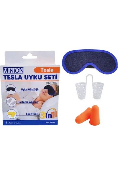 Minion Tesla Uyku Seti Minion Tesla Uyku Seti