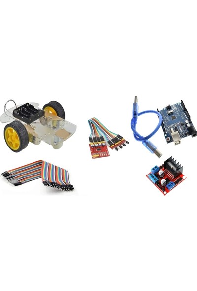 Robot Diyarı Arduino Çizgi Izleyen Araç Kiti