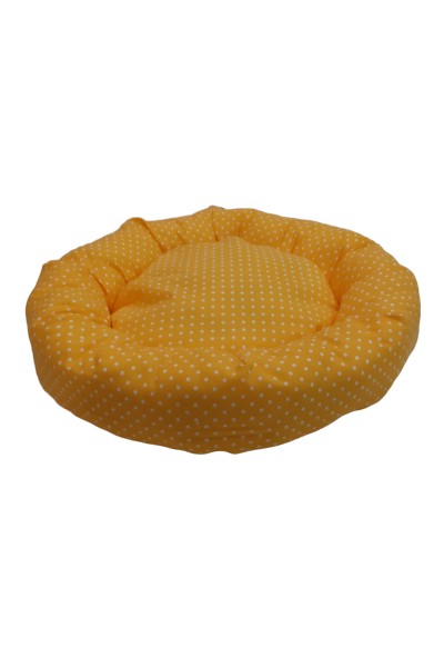 Woddy Puantiyeli Pofuduk Kedi Yatağı