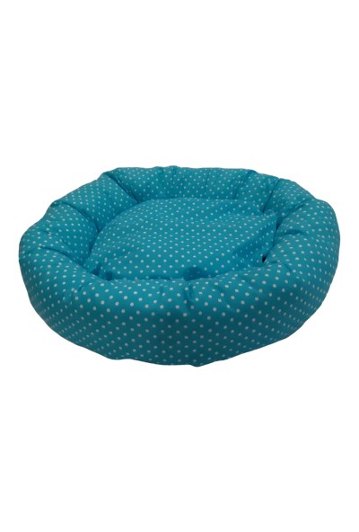 Woddy Puantiyeli Pofuduk Kedi Yatağı