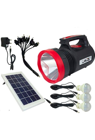 Ledon LD-7215 Güneş Enerjili Radyolu El Feneri Ledon LD-7215 Güneş Enerjili Radyolu El Feneri