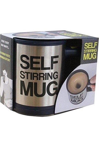 Sky Go Karıştırıcı Özellikli Mikser Kupa Bardak Self Stirring Mug