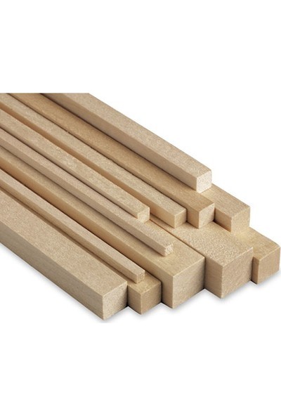 Del Rey Timber Kare Çıta 100CM 8,0x8 mm 10'lu Del Rey Timber Kare Çıta 100CM 8,0x8 mm 10'lu