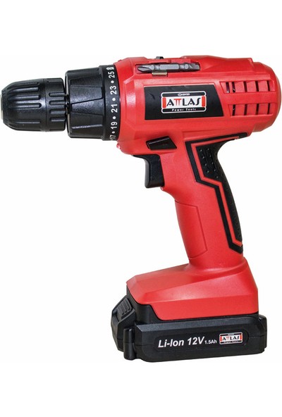 Attlas Lithium ion 12 V 1,5 Amp Çift Akülü Vidalama ATB 12 G LI Attlas Lithium ion 12 V 1,5 Amp Çift Akülü Vidalama ATB 12 G LI