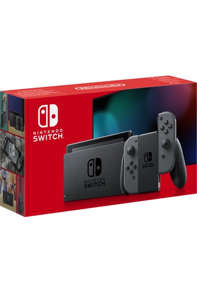 Nintendo Switch Konsol Gri Distribütör Garantili Nintendo Switch Konsol Gri Distribütör Garantili