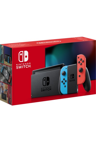 Nintendo Switch Konsol Neon Red Blue Distribütör Garantili Nintendo Switch Konsol Neon Red Blue Distribütör Garantili