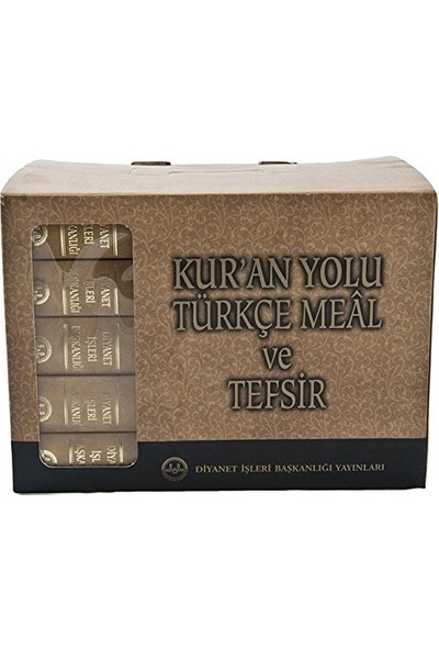 Kur'an Yolu Türkçe Meal ve Tefsir Deri Cilt (5 Cilt Takım) - Hayreddin Karaman Kur'an Yolu Türkçe Meal ve Tefsir Deri Cilt (5 Cilt Takım) - Hayreddin Karaman