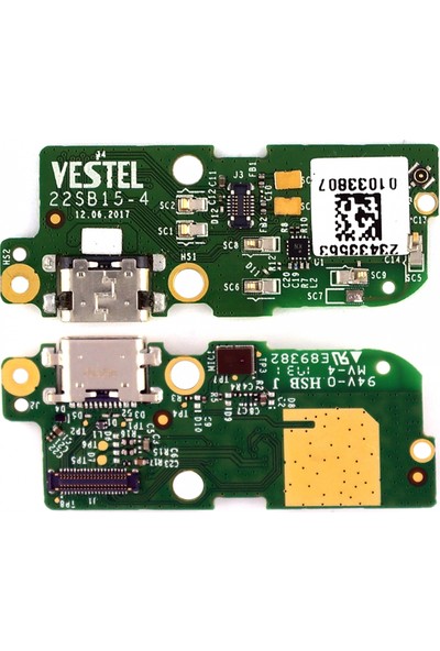 OEM Vestel Z10 Z10 Bordlu Şarj Soketi