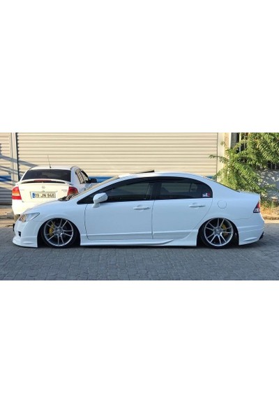 BTG Honda Civic Fd6 Custom Plastik Yan Marşpiyel BTG Honda Civic Fd6 Custom Plastik Yan Marşpiyel