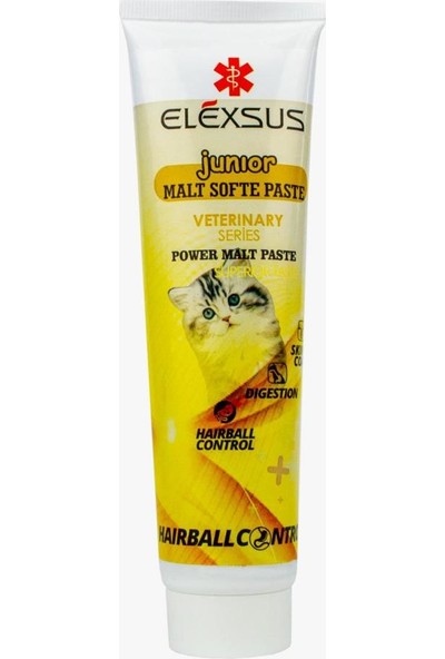 Elexsus Power Malt Hairball Control Yavru Kedi Malt 100G Elexsus Power Malt Hairball Control Yavru Kedi Malt 100G