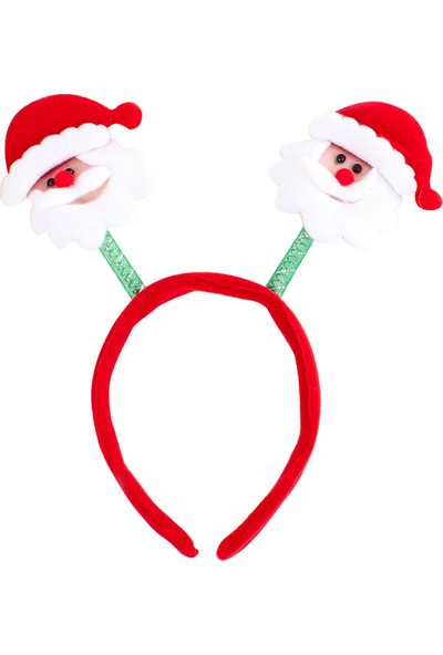 Kullan At Market Noel Baba Yeşil Yaylı Yılbaşı Taç 18 x 24 cm 1 Adet