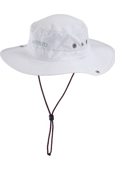 Musto MUS.80033 Musto Evo Fd Brimmed Hat (MUS.AL1410) Şapkalar Beyaz Unisex