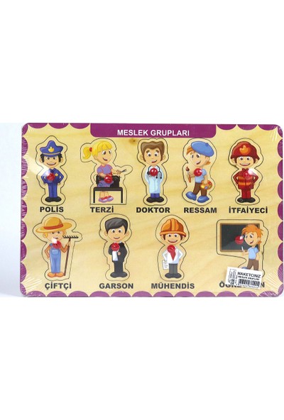 Maketçiniz Ahşap Yap Boz Puzzle Maketçiniz Ahşap Yap Boz Puzzle
