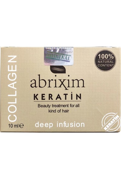 Abrixim Protein Ampül 10 ml x 10 Adet Keratin