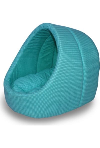 Ankaflex Minderli Kedi Köpek Yatağı Turkuaz Ankaflex Minderli Kedi Köpek Yatağı Turkuaz