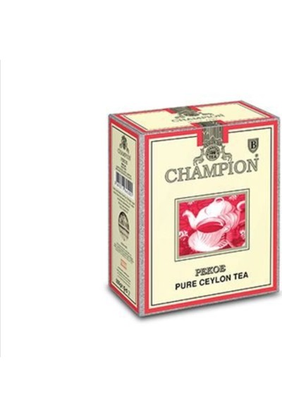 CHAMPION PEKOE CEYLON TEA 500 gr ŞAMPİYON SEYLAN ÇAYI CHAMPION PEKOE CEYLON TEA 500 gr ŞAMPİYON SEYLAN ÇAYI