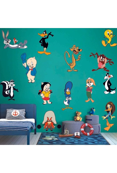 Kt Decoration Looney Tunes Kahramanları Mega Set 34 Parça Kt Decoration Looney Tunes Kahramanları Mega Set 34 Parça