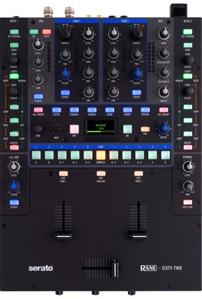 Rane Sixty-Two İki Kanallı DJ Mixer Rane Sixty-Two İki Kanallı DJ Mixer