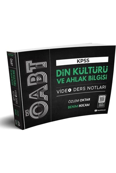 Benim Hocam 2020 ÖABT Din Kültürü ve Ahlak Bilgisi Öğretmenliği Video Ders Notları Benim Hocam 2020 ÖABT Din Kültürü ve Ahlak Bilgisi Öğretmenliği Video Ders Notları