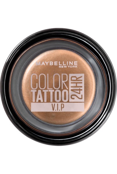 Maybelline New York Color Tattoo 24Hr Krem Göz Farı - 180 V.I.P-Şeftali Maybelline New York Color Tattoo 24Hr Krem Göz Farı - 180 V.I.P-Şeftali