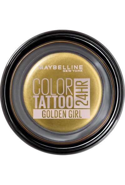 Maybelline New York Color Tattoo 24Hr Krem Göz Farı - 200 Golden Girl- Altın Sarısı Maybelline New York Color Tattoo 24Hr Krem Göz Farı - 200 Golden Girl- Altın Sarısı
