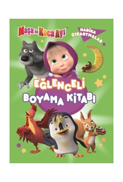 Maşa İle Koca Ayı Eğlenceli Boyama Kitabı Maşa İle Koca Ayı Eğlenceli Boyama Kitabı