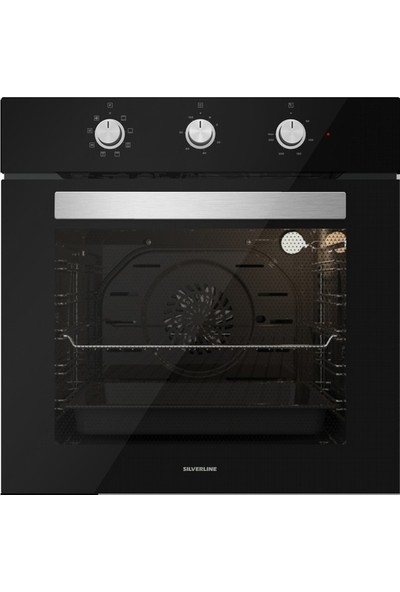 Silverline BO6503B01 S3 Ankastre Fırın Siyah