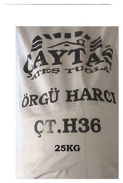 Caytaş Şamot Harcı 25 kg