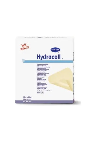 Hartmann Hydrocoll 10 x 10 - Hidrokolloid Yara Örtüsü - 10 Adet Hartmann Hydrocoll 10 x 10 - Hidrokolloid Yara Örtüsü - 10 Adet