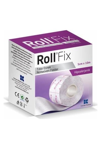 Roll Fix Esnek Tıbbi Flaster 5 cm x 10 m Roll Fix Esnek Tıbbi Flaster 5 cm x 10 m
