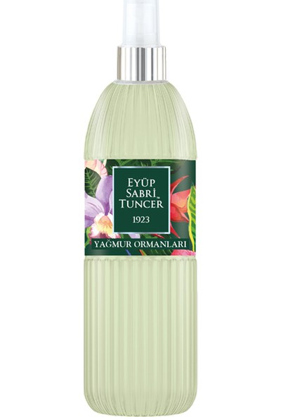 Eyüp Sabri Tuncer Yağmur Ormanları Kolonyası 150 ml Silindir Pet Şişe Sprey