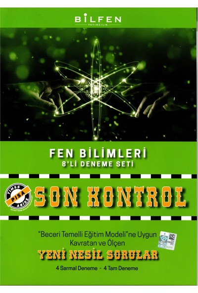 Bilfen Yayıncılık 8.Sınıf Fen Bilimleri Son Kontrol 8'Li Deneme